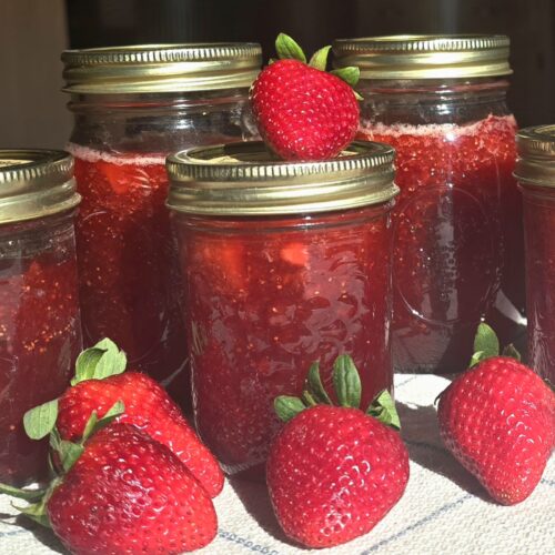How To Make A Sweet and Simple Homemade Strawberry Jam - Littlehousebigbarn